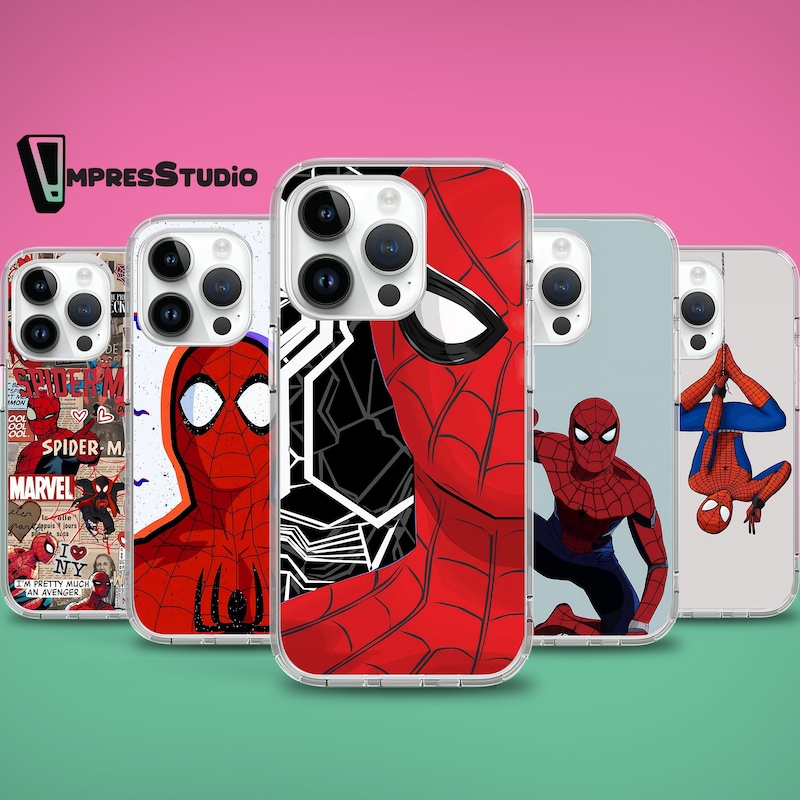 Spider Man Phone Case - Etsy