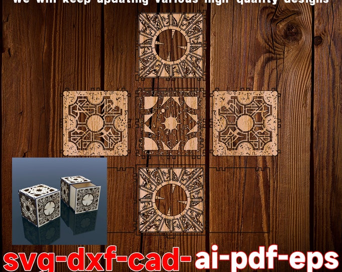 Hand Made Hellraiser Puzzle Box Coasters Set of 6 Stone Cast - Etsy Israel