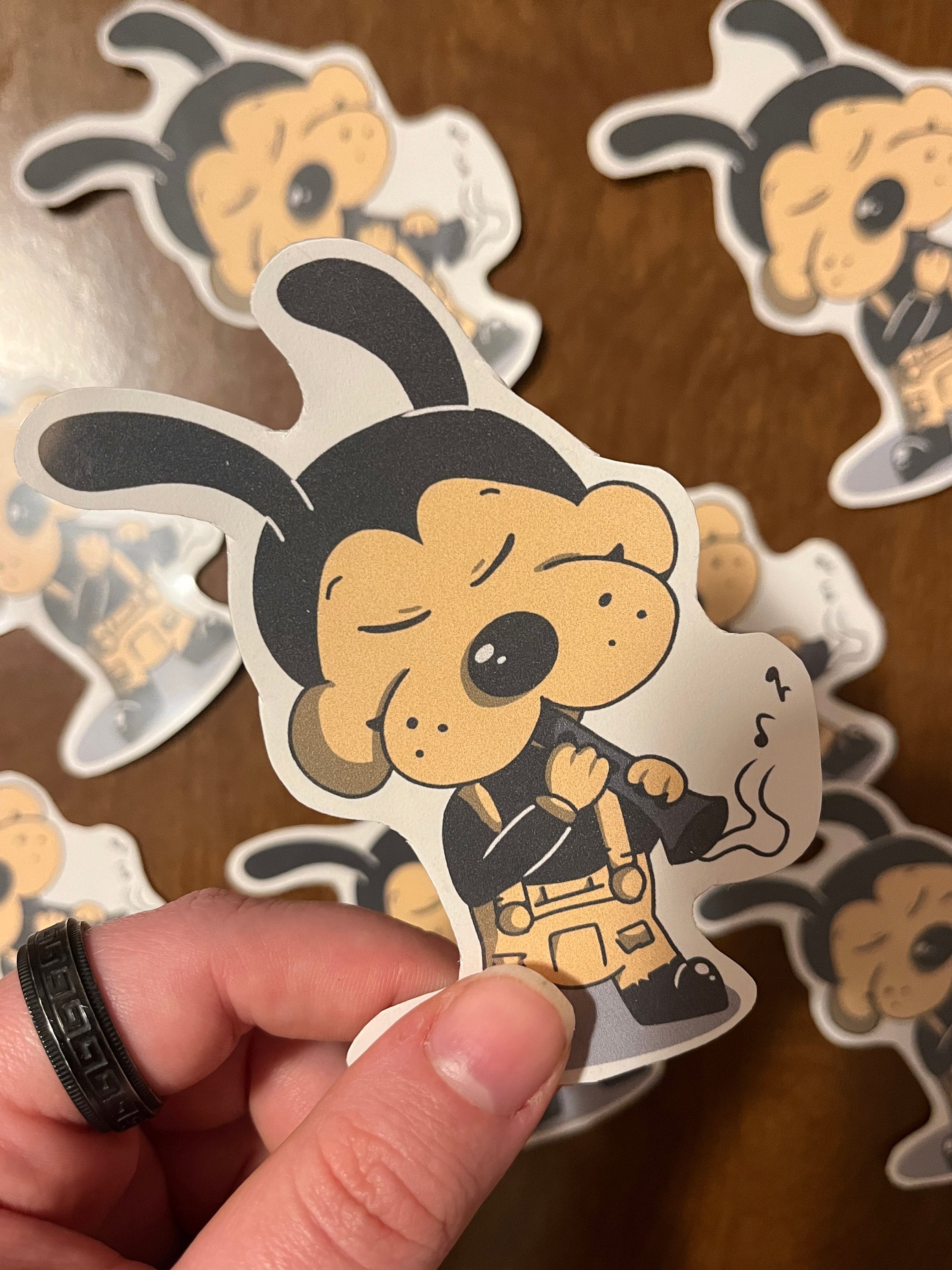 Boris Sticker - Etsy