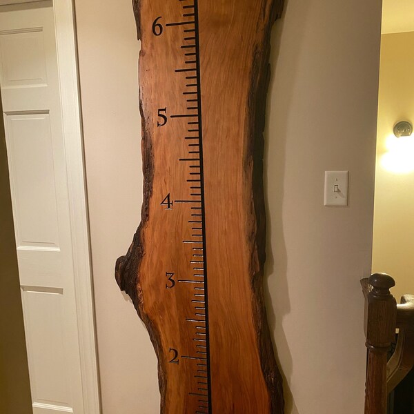 Wood Growth Ruler - Etsy