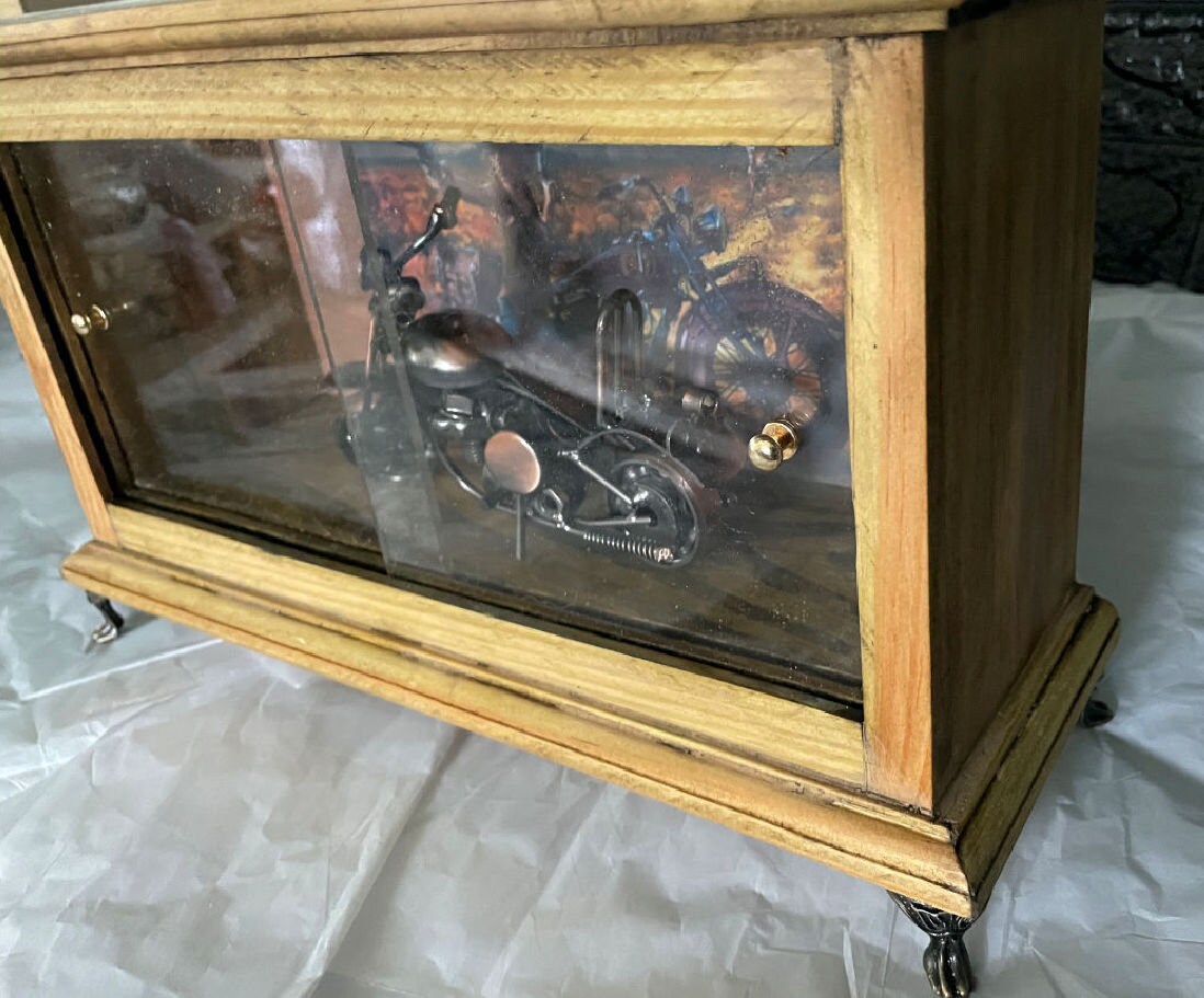Motorcycle Display Case, Sliding Acrylic Doors - Etsy