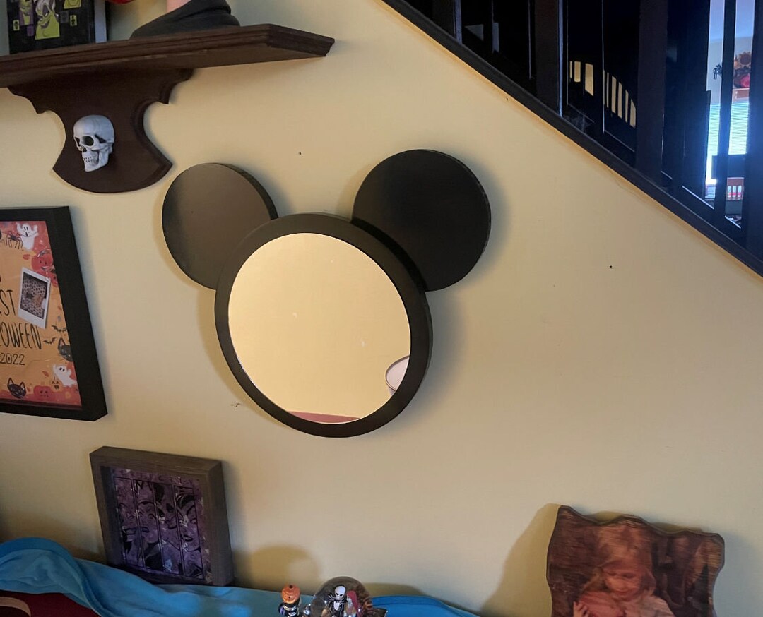 Mickey Mouse Ears / Wall Hanging / Mirror - Etsy