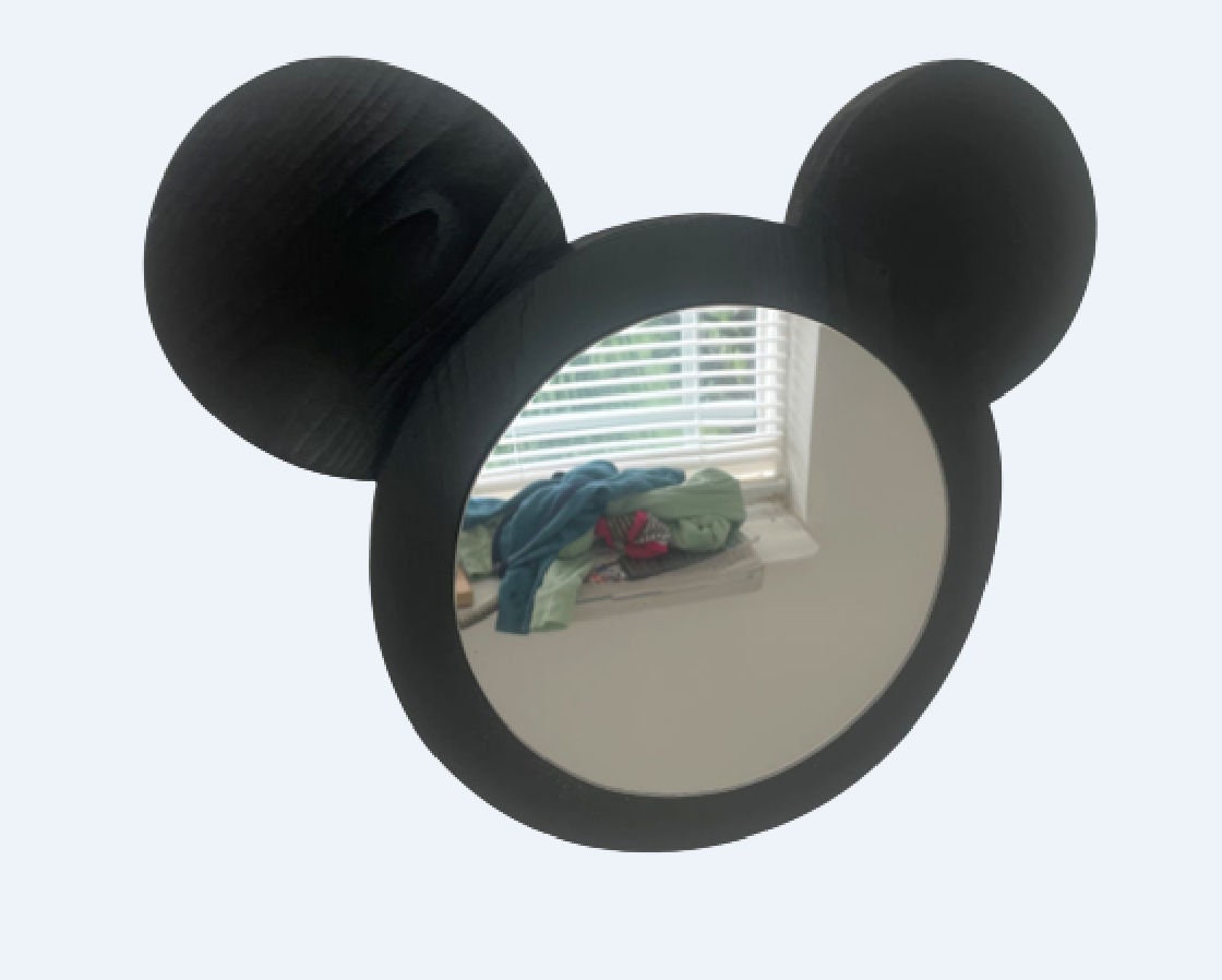 Mickey Mouse Mirror - Etsy