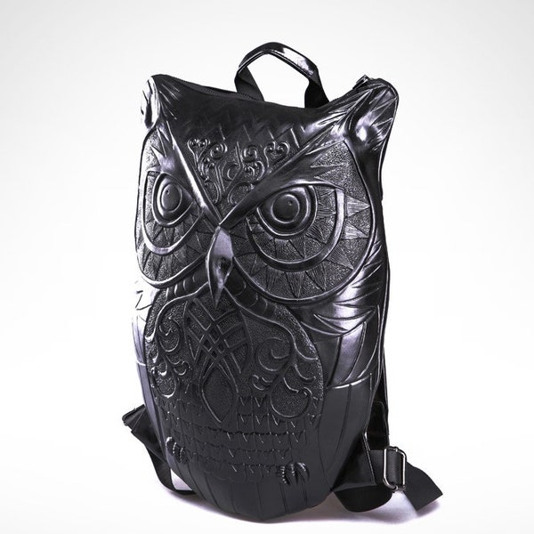 Owl Backpack - Etsy