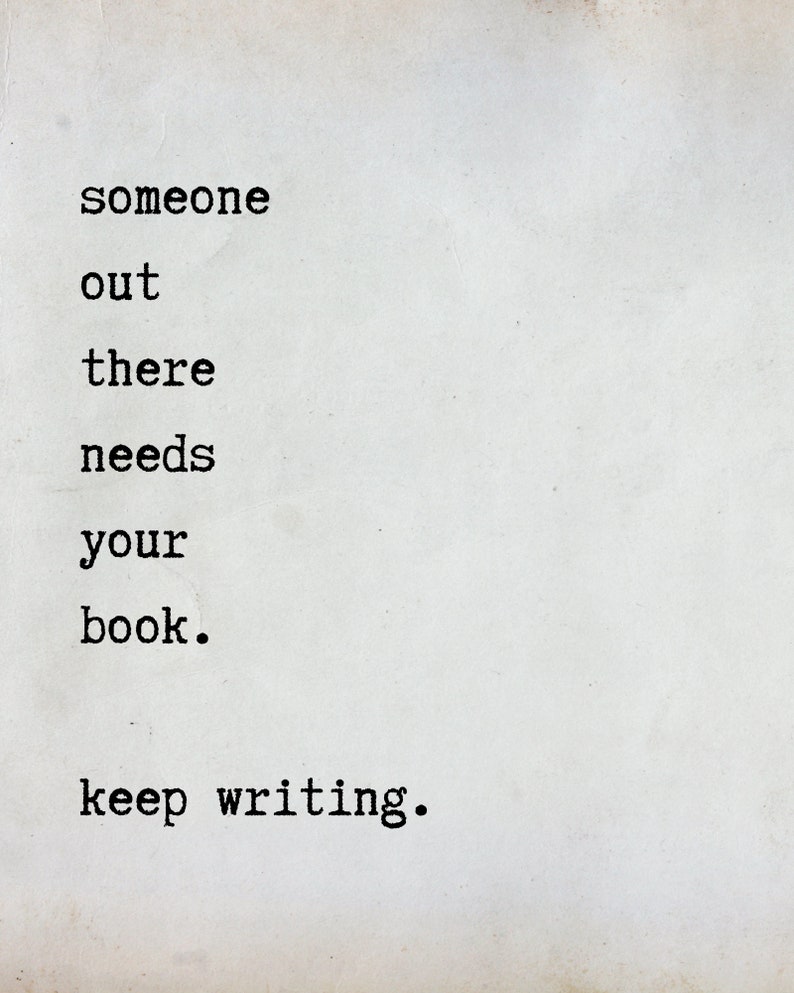 Keep Writing Digital Art Print | Downloadable | Wall Decor | Wall Art ...