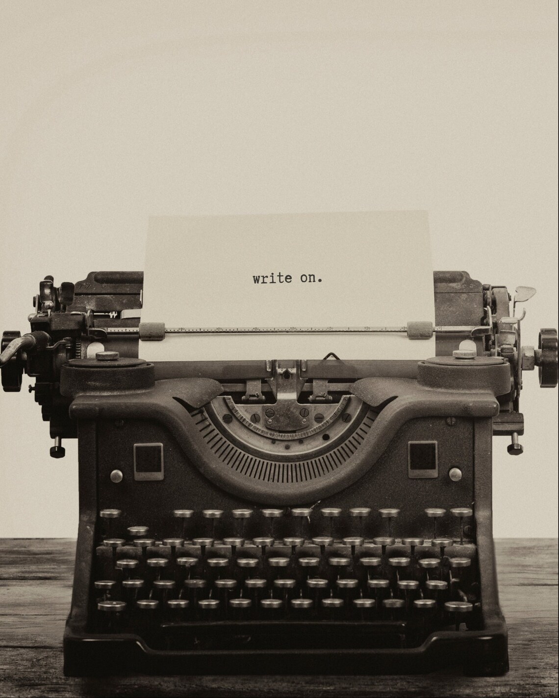 Write on | Digital Art | Downloadable Print | Typewriter | Typewriter ...