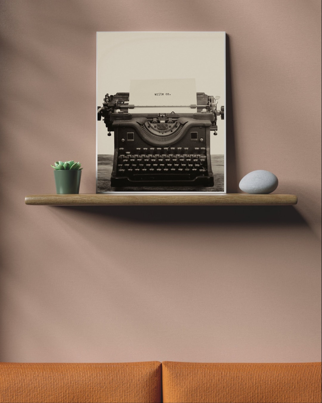 Write on | Digital Art | Downloadable Print | Typewriter | Typewriter ...