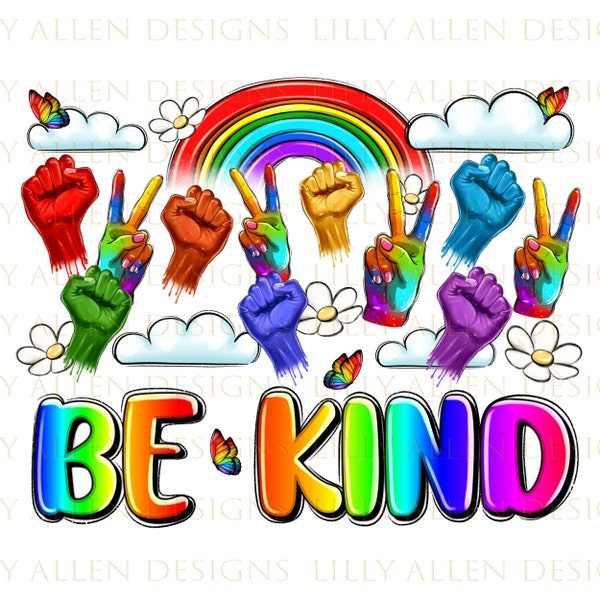 Be Kind Flag - Etsy