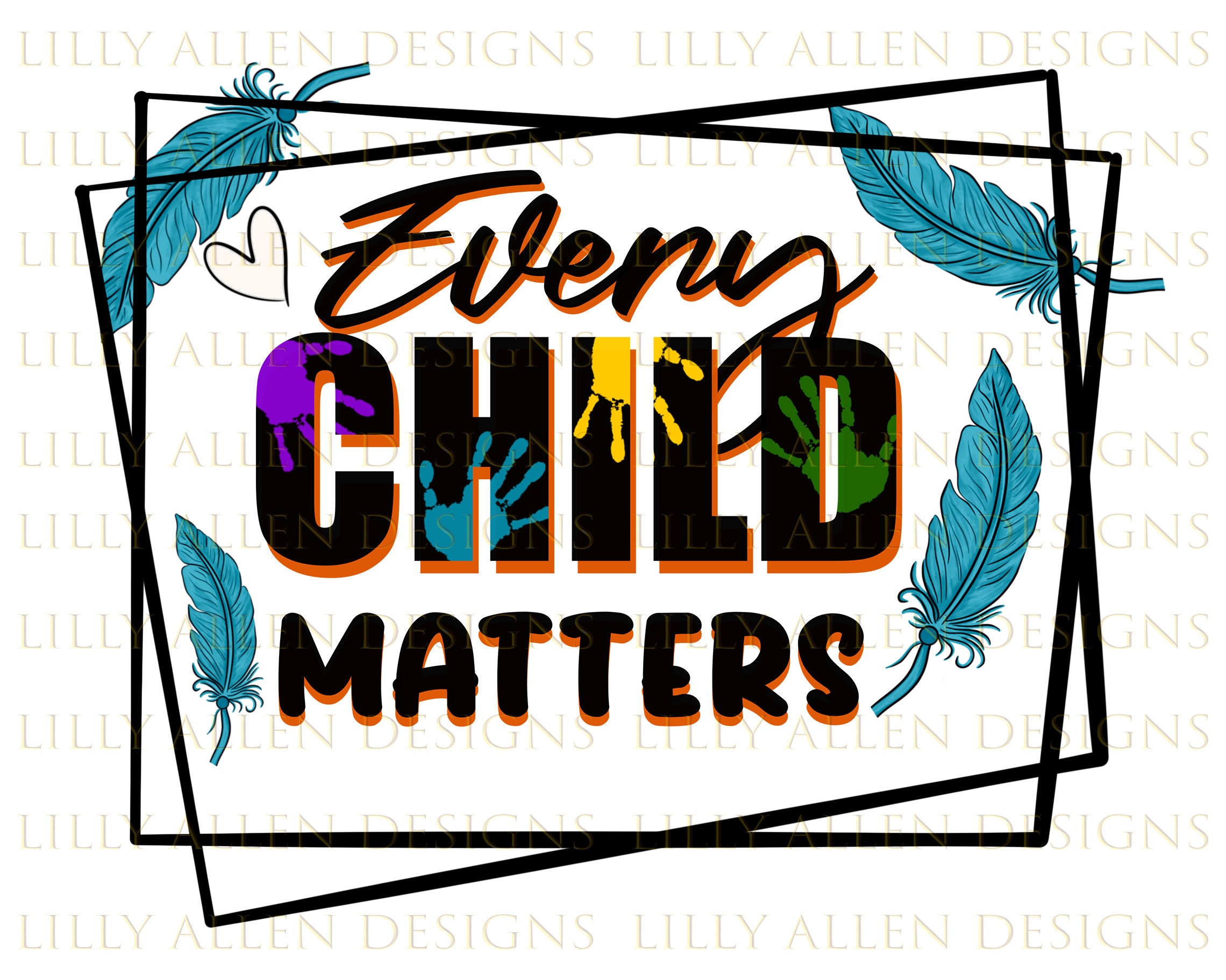 Every Child Matters Png Sublimation Design Orange Day Png - Etsy