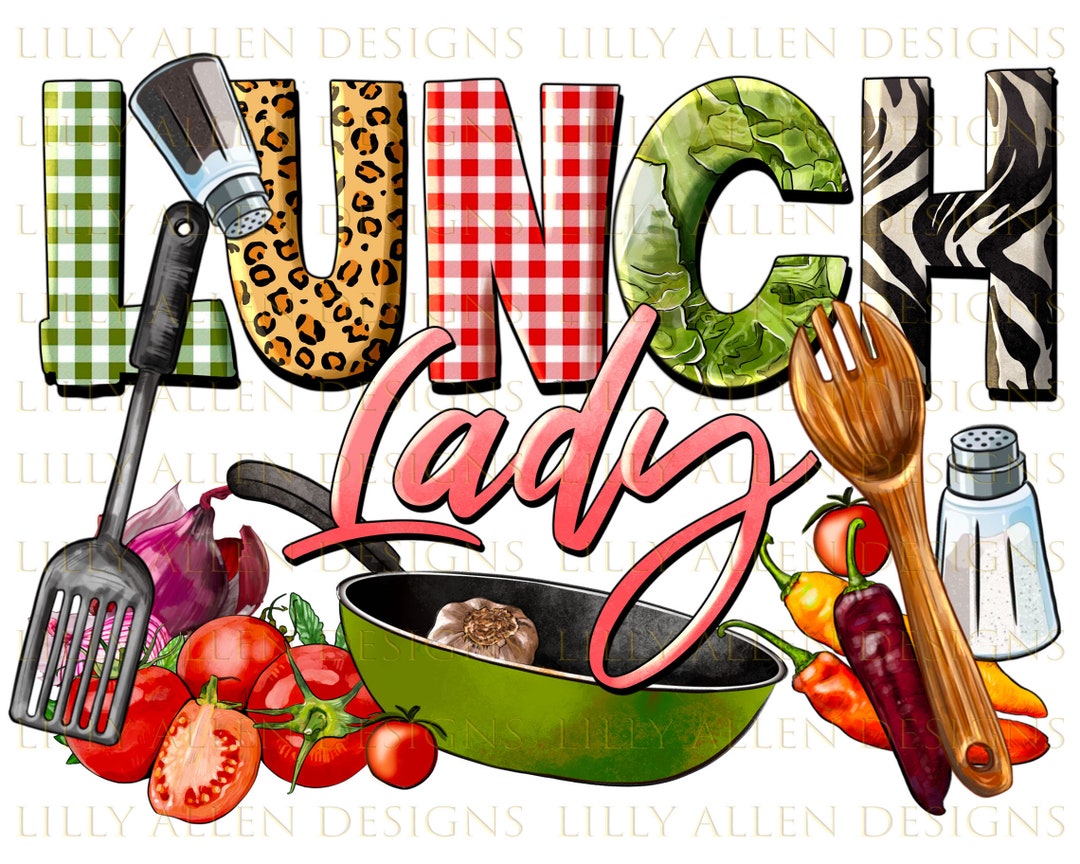 Western Lunch Lady Png Sublimation Design, Lunch Lady Png, Lunch Lady ...