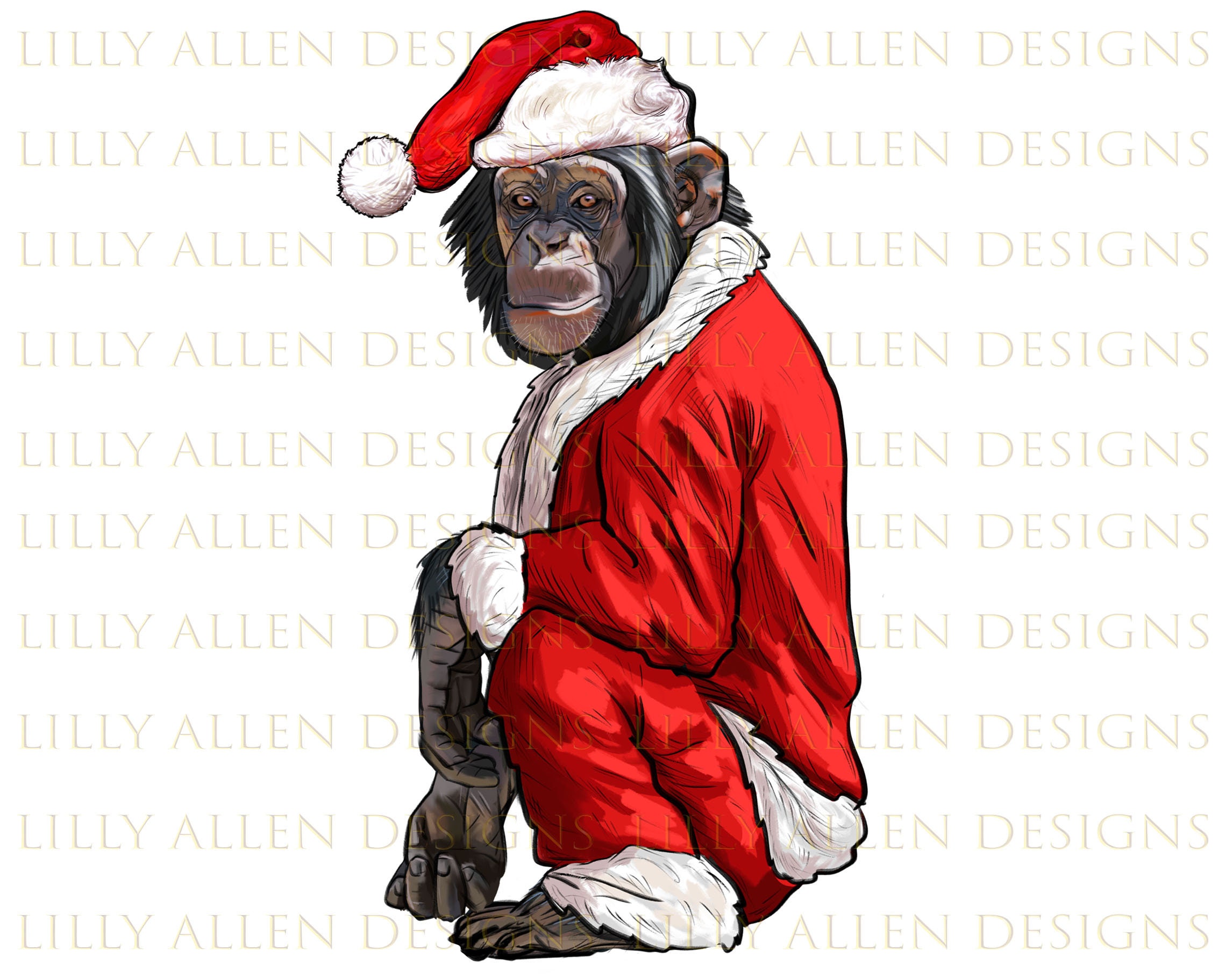 Santa Chimp