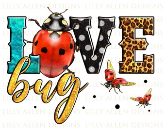 Western Ladybug Pen Wrap Png Sublimation Design Ladybug - Etsy