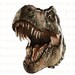 Tyrannosaurus T-rex Face Png Sublimation Design, Hand Drawn ...