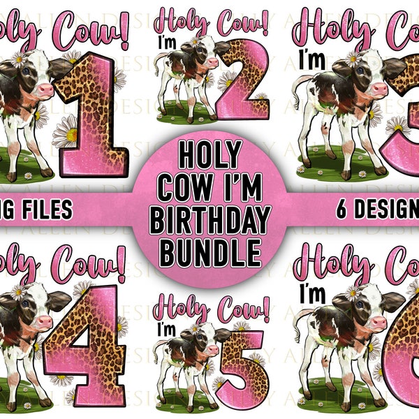 Happy Birthday Cow Girl - Etsy