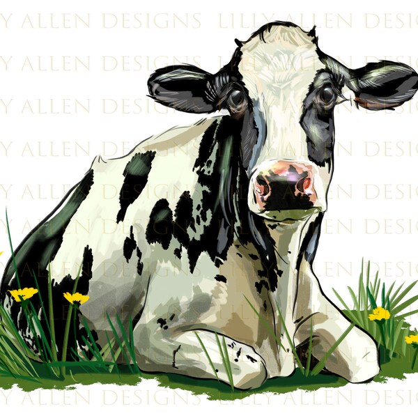 Holstein Cow Art - Etsy