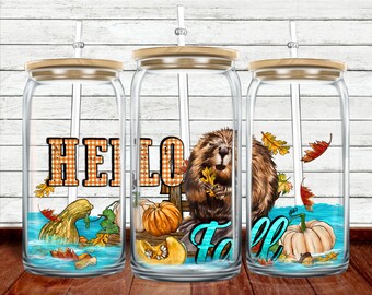 Fall Coffee Cups Libbey Glass Png Sublimation Design, Fall Png, Fall ...