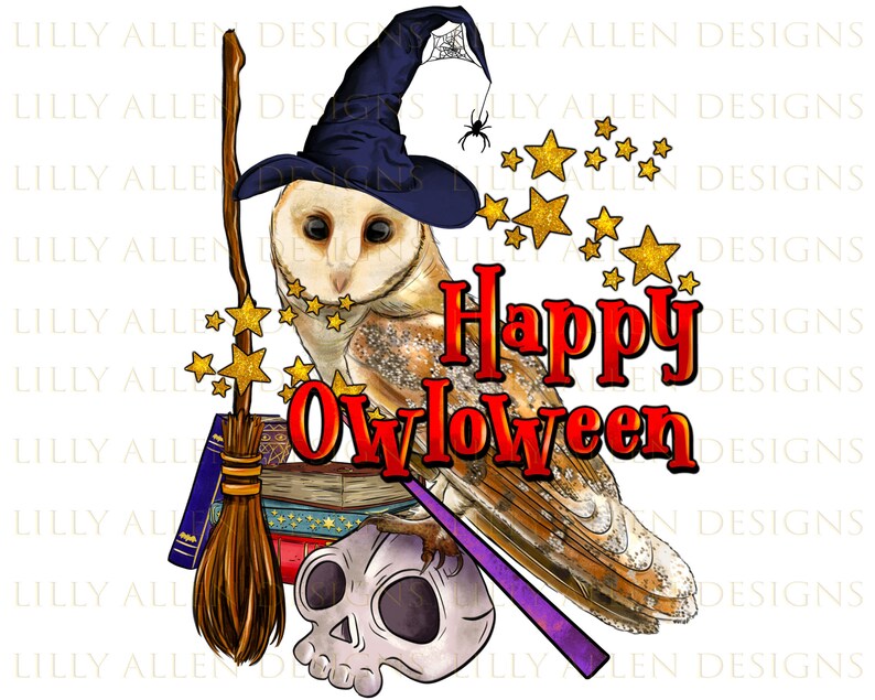 Happy Owloween Png Sublimation Design Halloween Png - Etsy