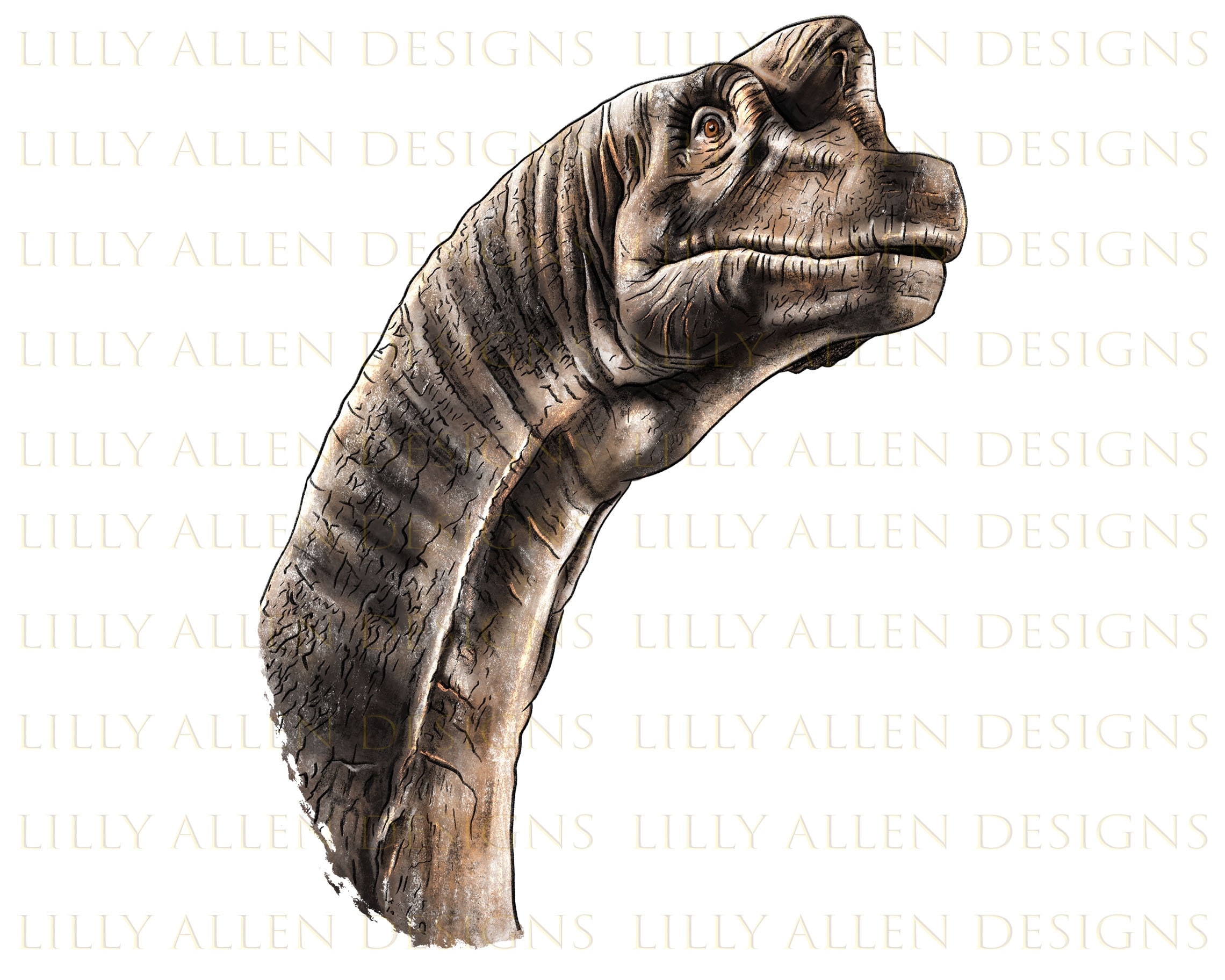 Jurassic Park Brachiosaurus Head