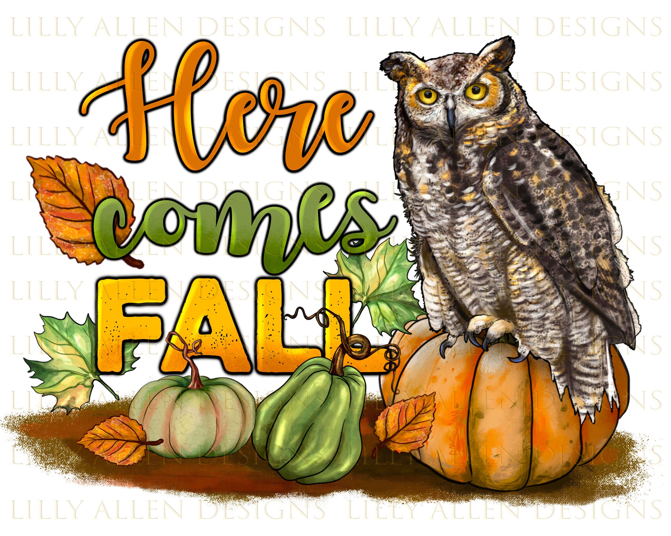 Happy Fall Owl