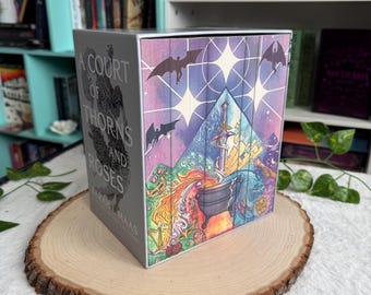 A Court of Thorns and Roses Box Set Sprayed Edges - Velaris - Sarah J ...