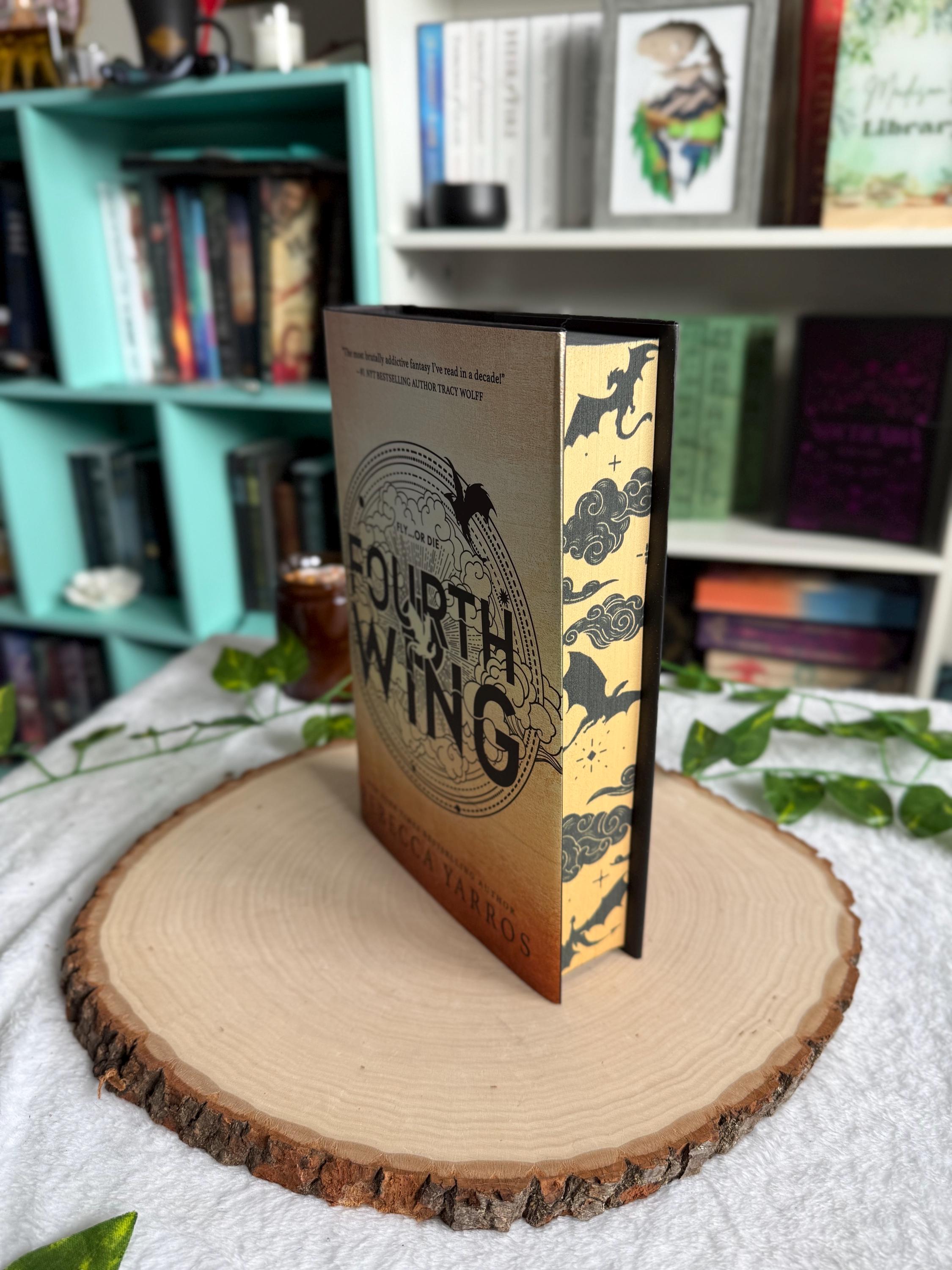 Fourth Wing Sprayed Edges | Iron Flame | Onyx Storm | Digital Edges ...