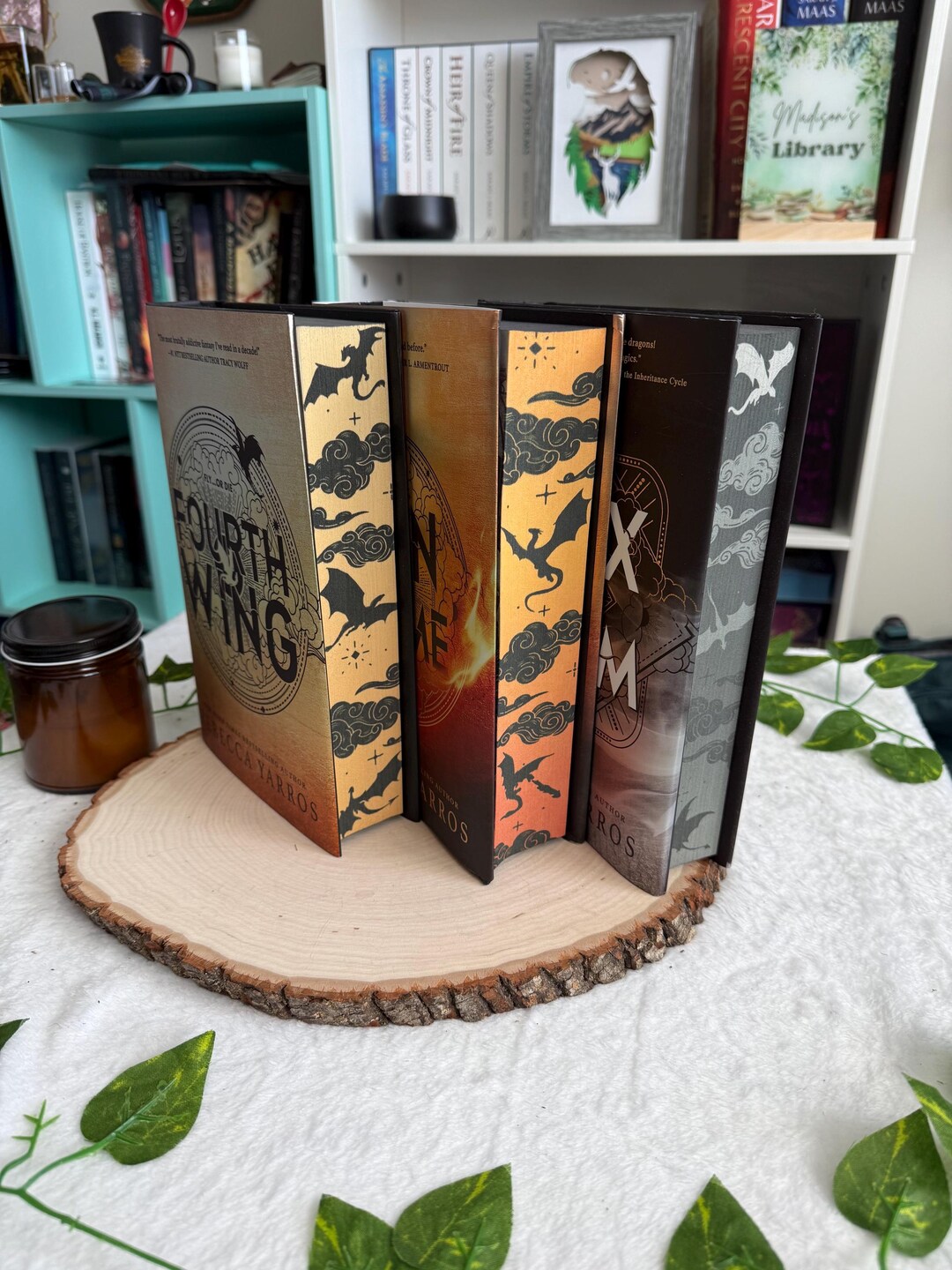 Fourth Wing Sprayed Edges | Iron Flame | Onyx Storm | Digital Edges ...