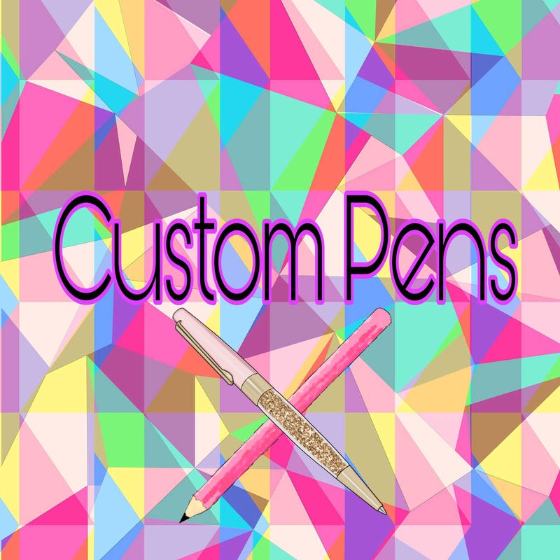 Custom Pens Character - Etsy