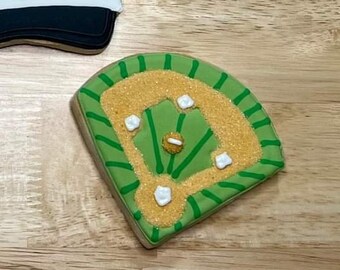 Baseball Field Cookie Cutter Baseball Diamond Cookie Cutter Sports ...