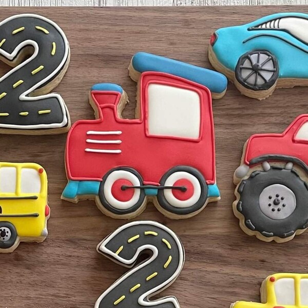 Train Cookie - Etsy