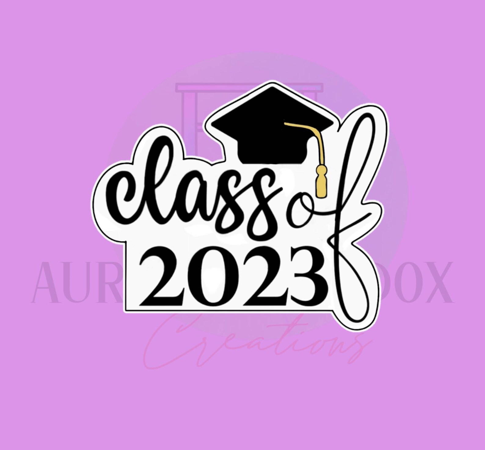 Class of 2023 Plaque #3 With Grad Cap Cookie Cutter - Etsy