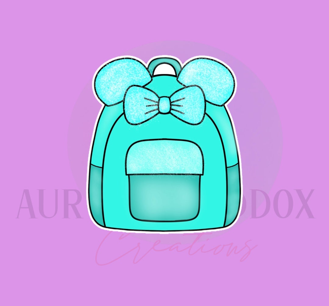 Mouse Ear Backpack Cookie Cutter - Etsy