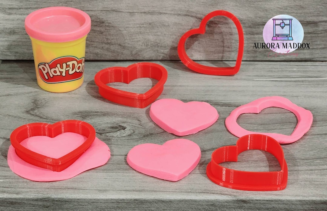 Playdoh Heart Cutter - Etsy