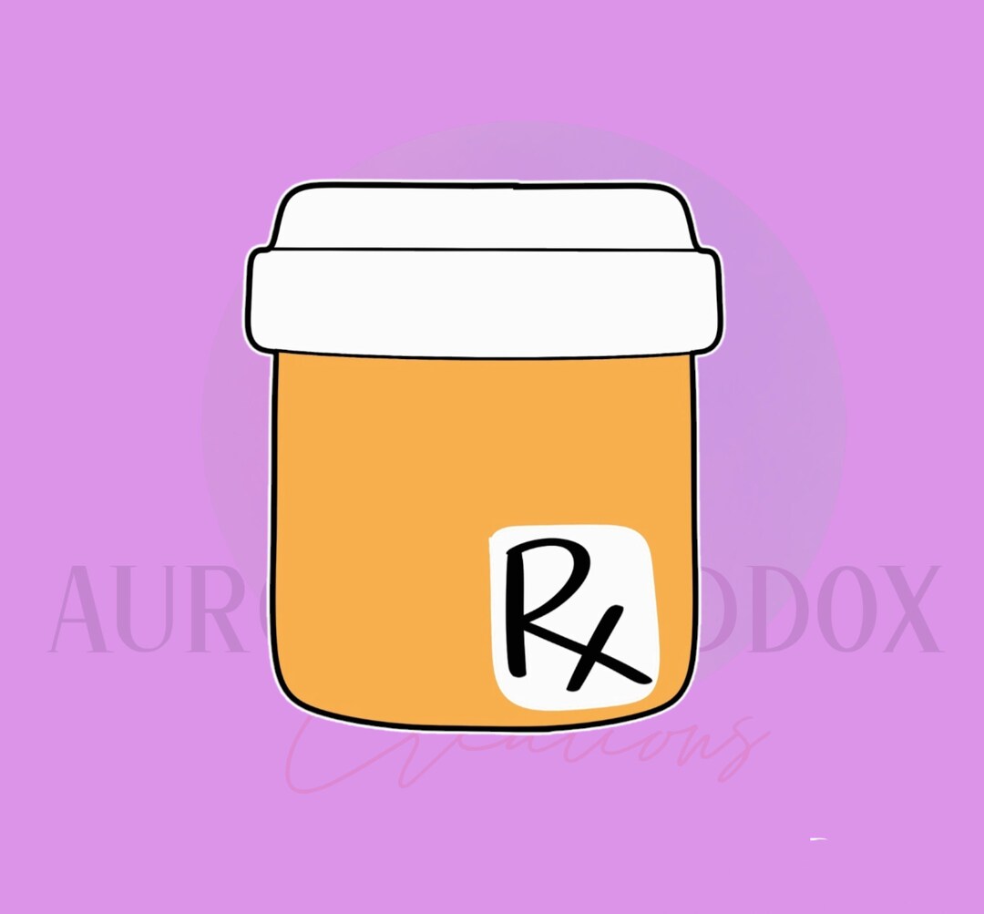 RX Bottle | Cookie Cutter - Etsy