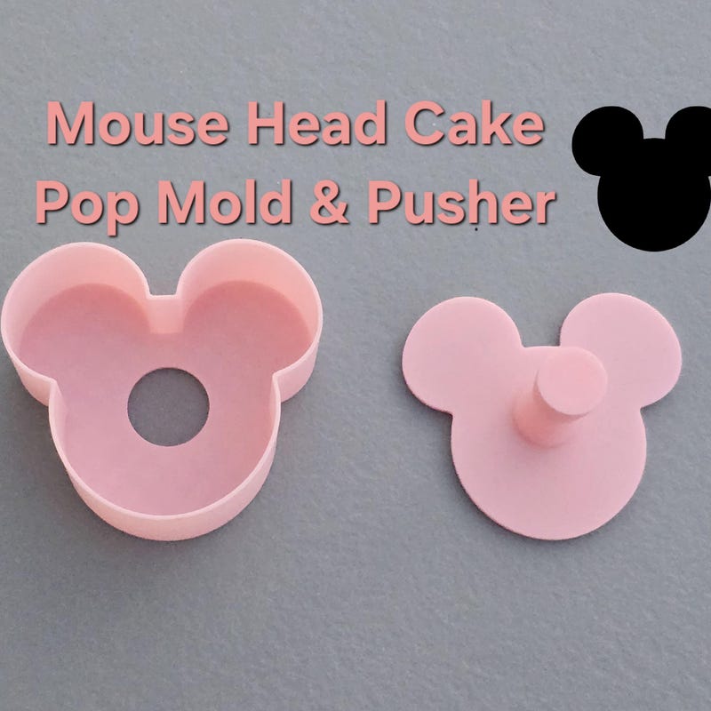 Mickey Mouse Silicone Mold - Etsy