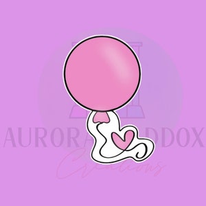 Balloon on String | Cookie Cutter - Etsy