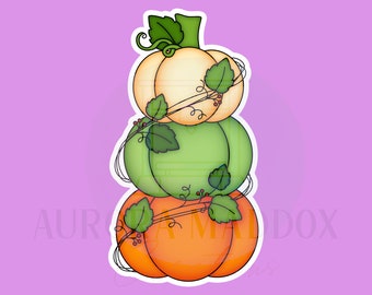 Pumpkin Stack Cookie Cutter Set - Etsy