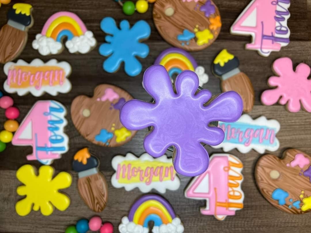Paint or Water Splash Cookie Cutter - Etsy