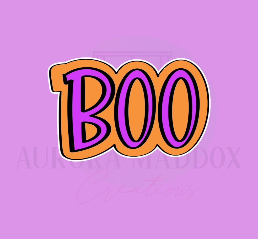 Boo #3 | Cookie Cutter - Etsy