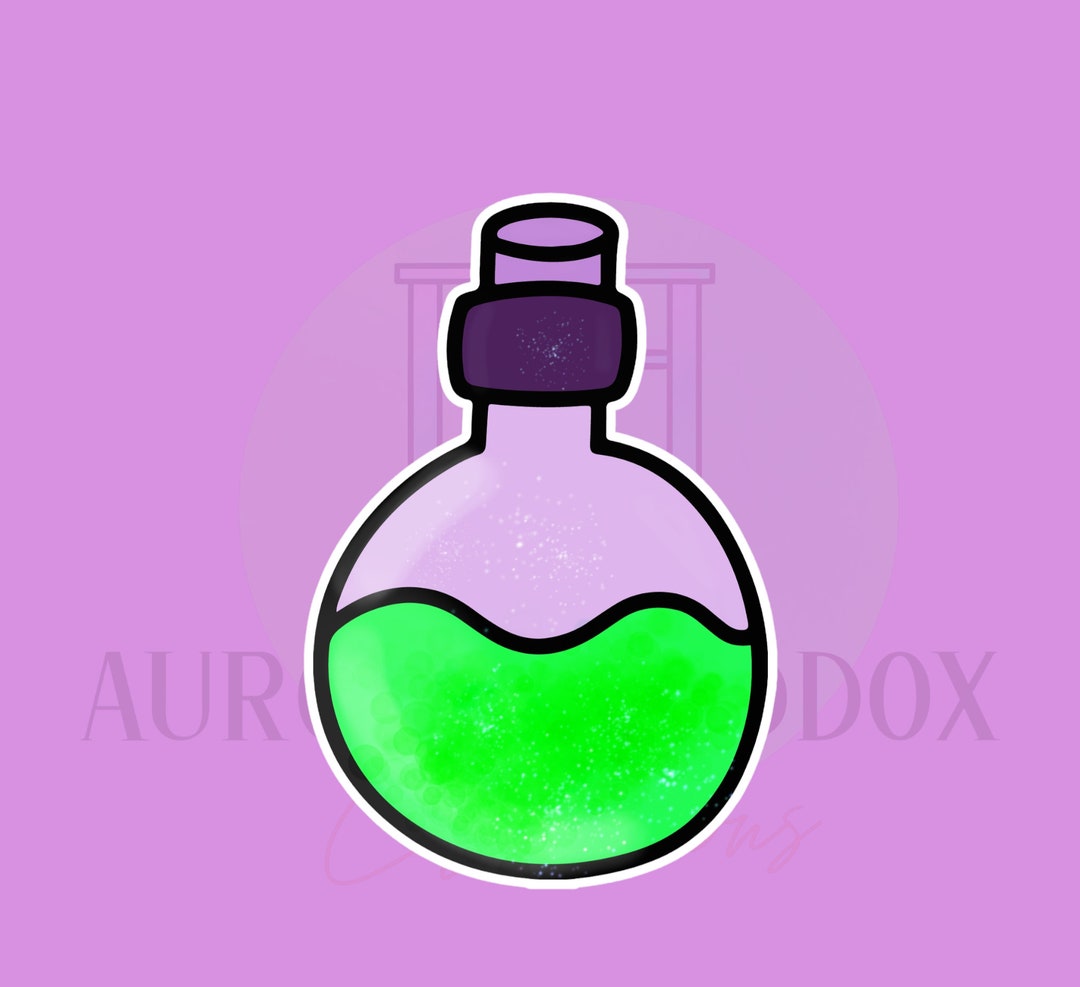 Potion Bottle Round Cookie Cutter - Etsy