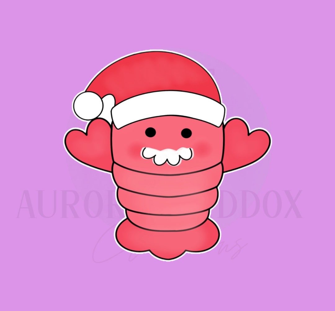 Christmas Crawfish Cookie Cutter - Etsy