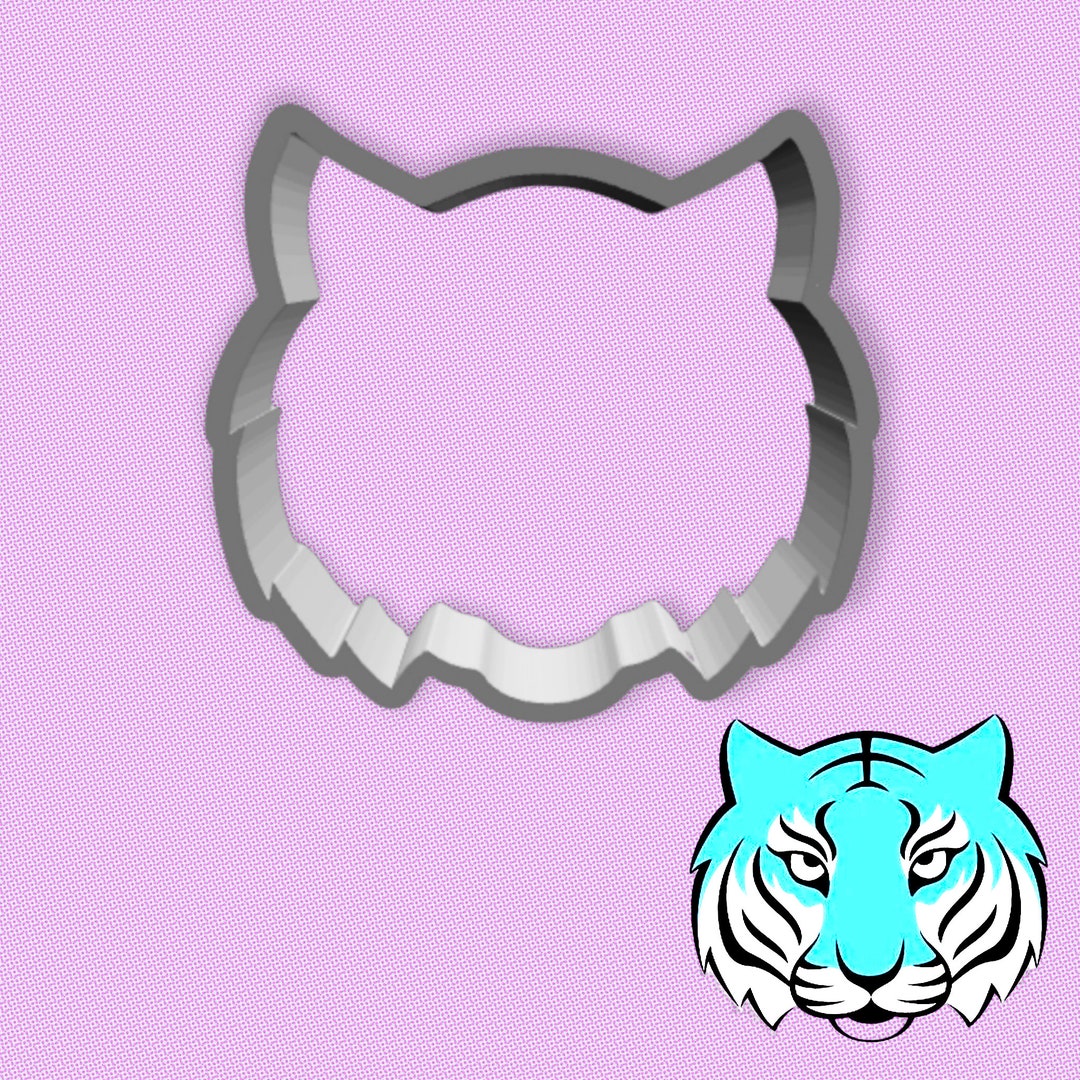 Tiger Cookie Cutter - Etsy
