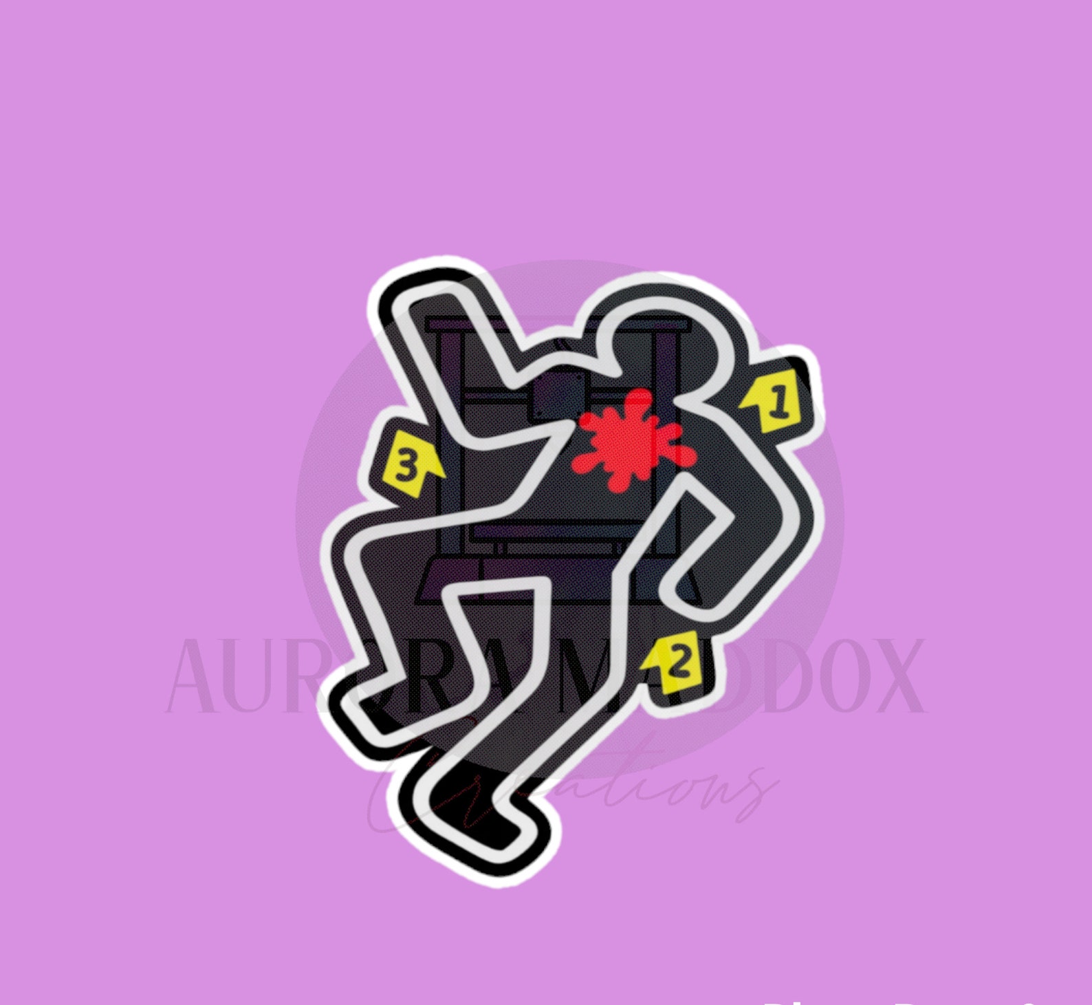 Crime Scene Cookie Cutter Outline - Etsy