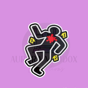 Crime Scene Cookie Cutter Outline - Etsy