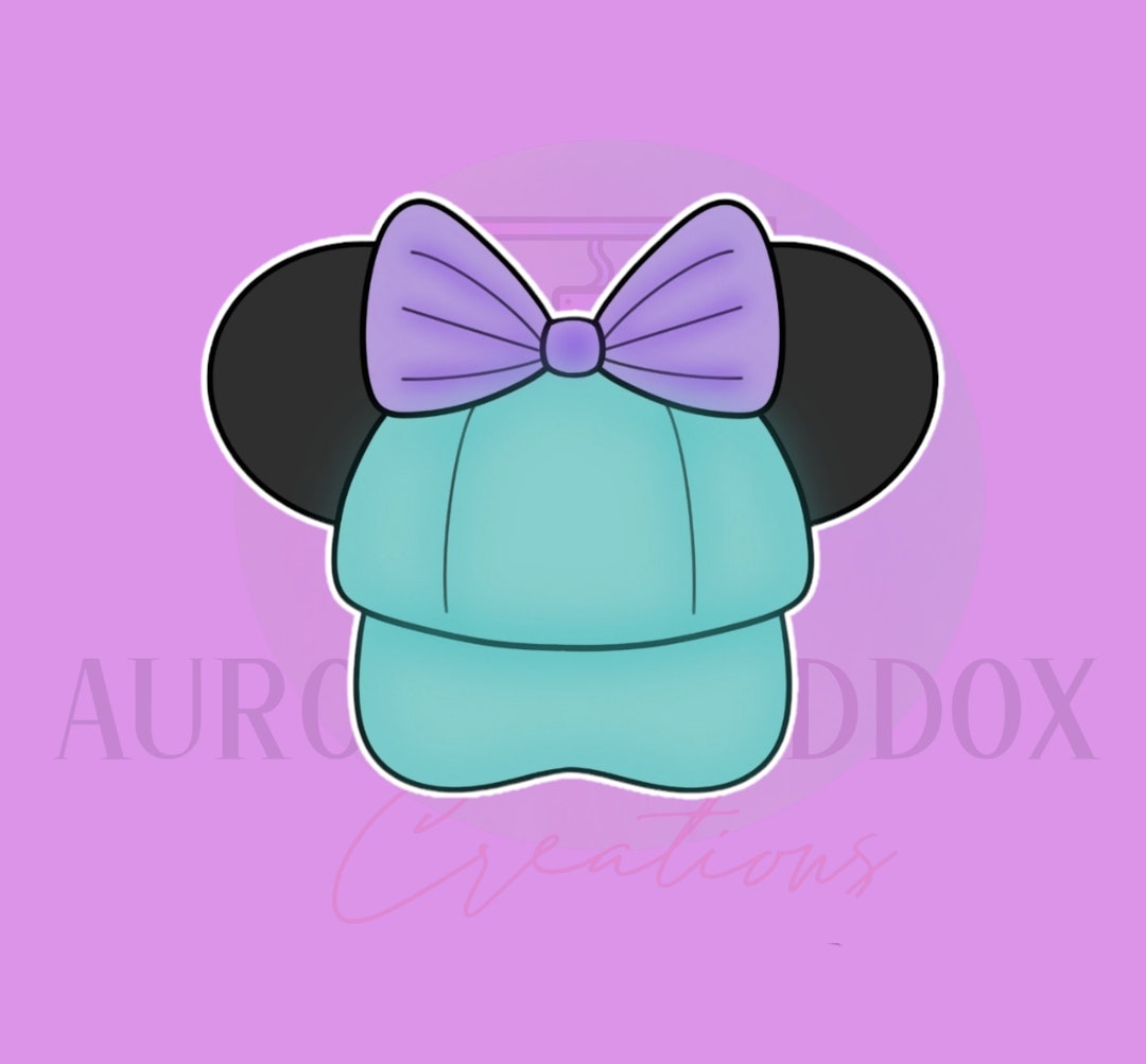 Mouse Ear Bow Hat Cookie Cutter - Etsy