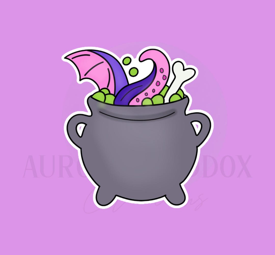 Dragon Cauldron Cookie Cutter - Etsy
