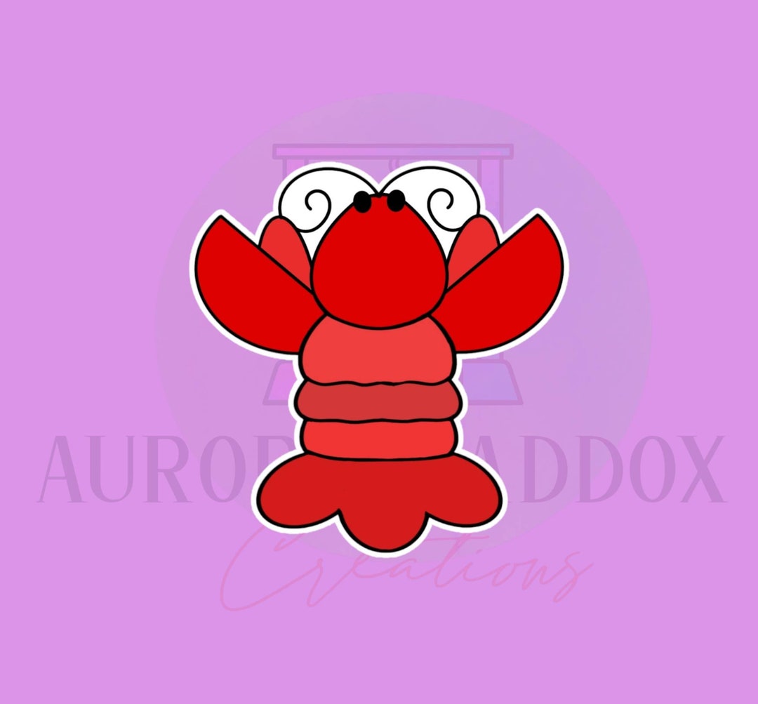 Crawfish Mini Cookie Cutter Outline - Etsy