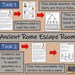 Ancient Rome Escape Room Activity - Etsy