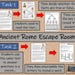 Ancient Rome Escape Room Activity - Etsy