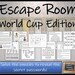 Soccer World Cup Escape Room Activity - Etsy