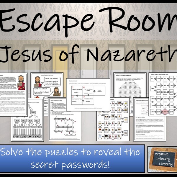Jesus Escape Room - Etsy